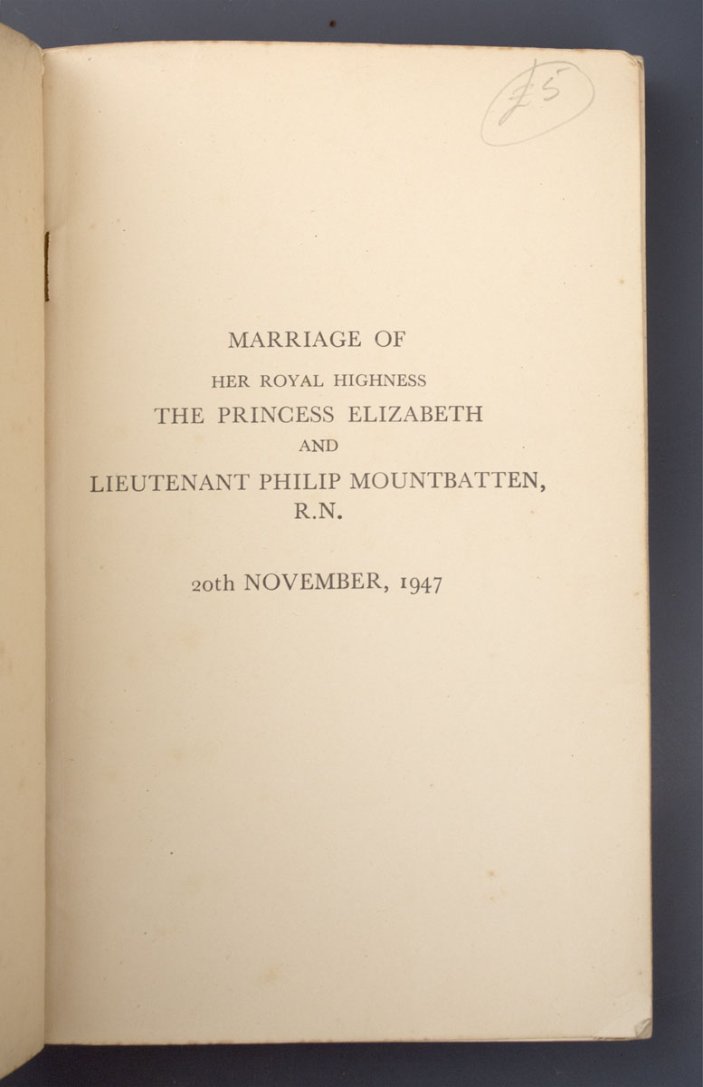 Marriage of Princess Elizabeth & Philip Mountbatten - Wedding Gifts | Prinseps