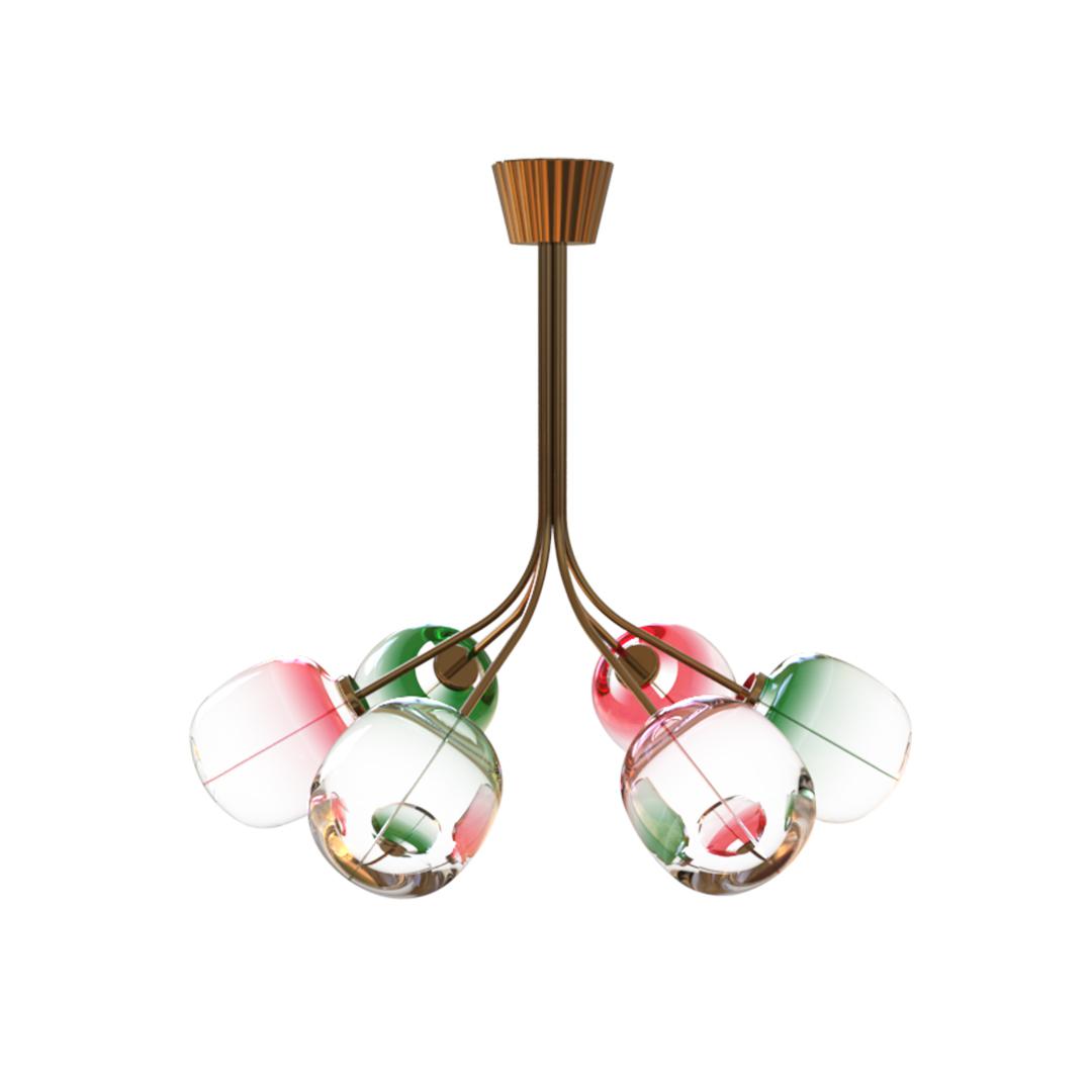 6 Module Candy Chandelier | Prinseps