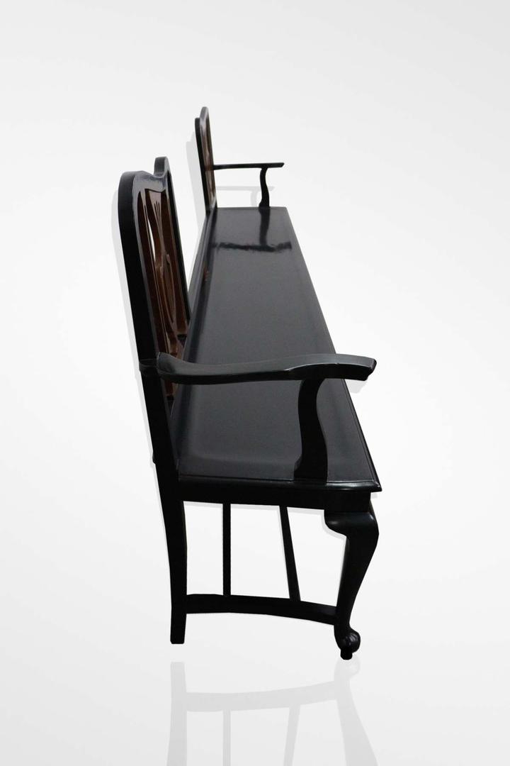 Art Deco Furniture Teak wood library bench | Prinseps