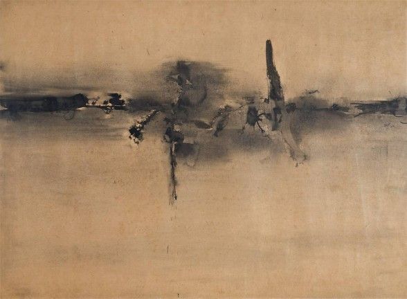 Valuing V S Gaitonde Canvases Through Auction Realizations | Prinseps